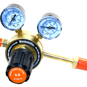 Nitrogen Gas Regulator. Single Stage, 2 Guage, 300Bar. 10lpm flow